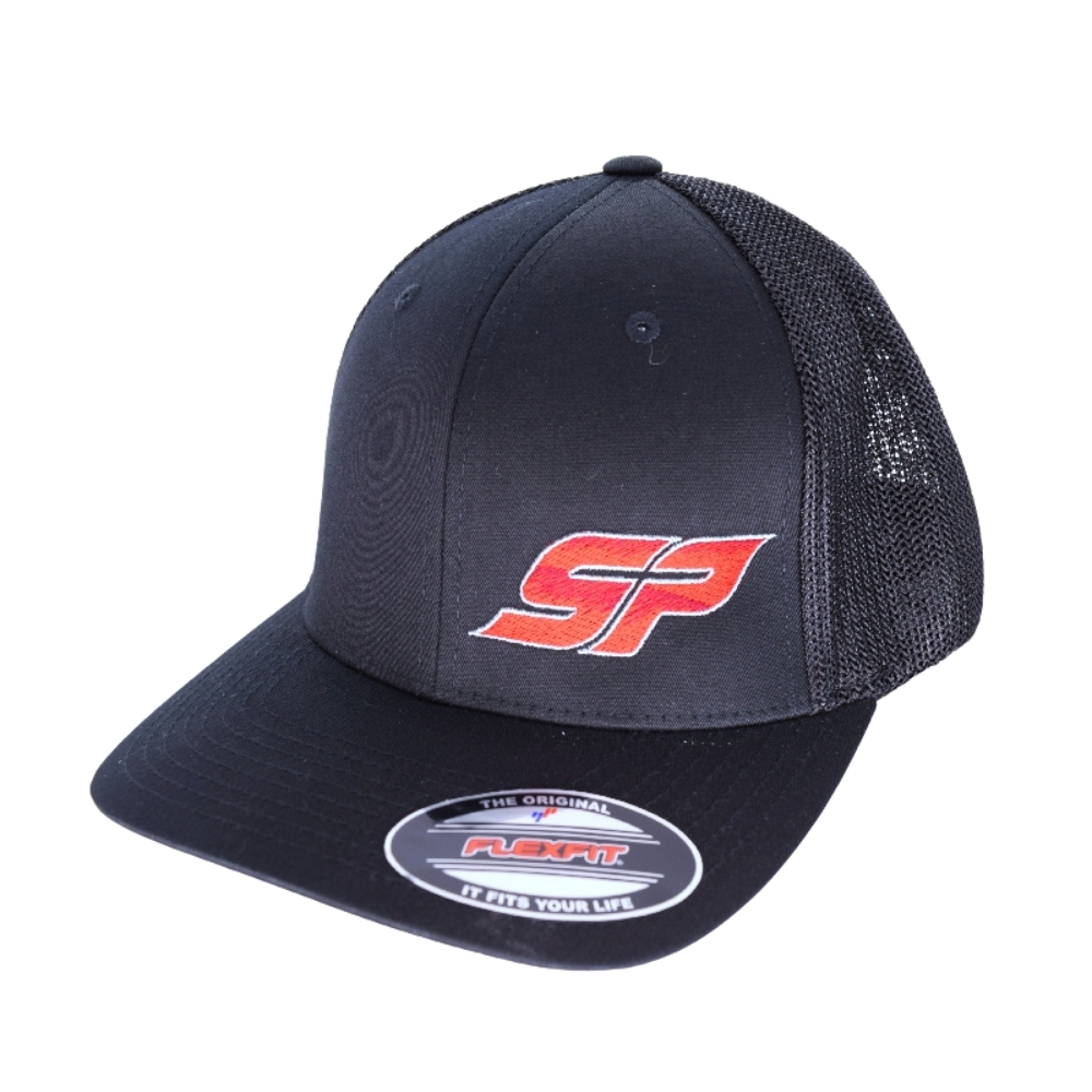 Hat - Trucker - Flex-fit - Black - Strasburg Performance, LLC